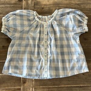 Wild Wawa | Tops | Wild Wawa Check Blouse | Poshmark